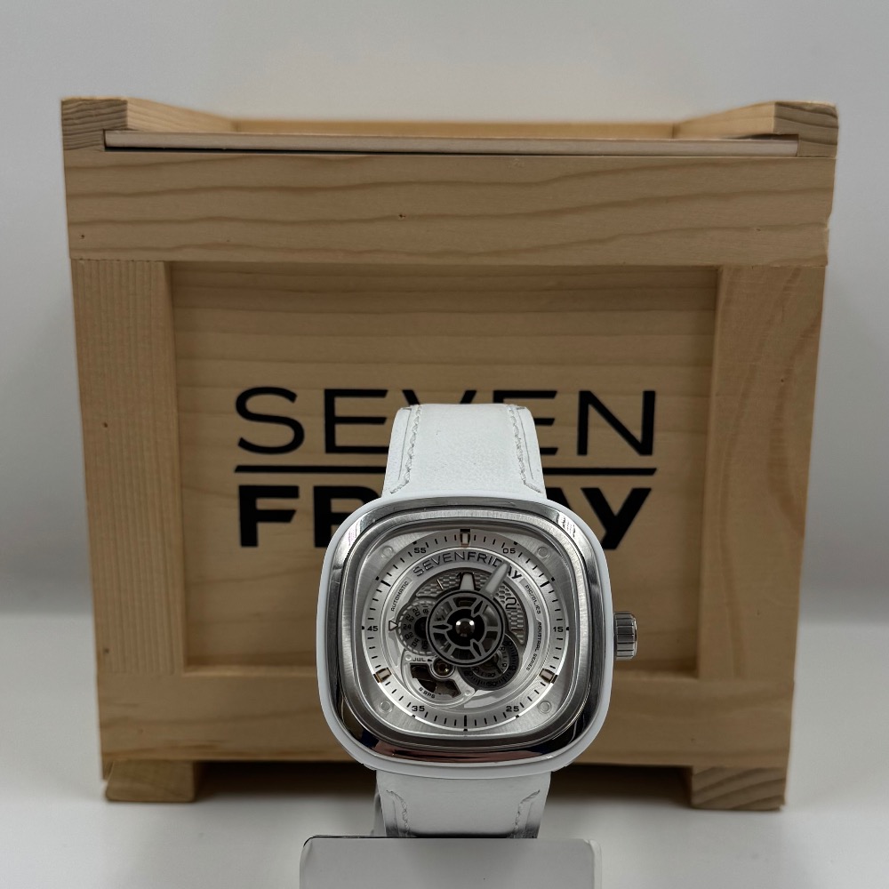 Used SEVENFRIDAY P1C/01 AUTOMATIC WATCH WITH BOX - Own4Less